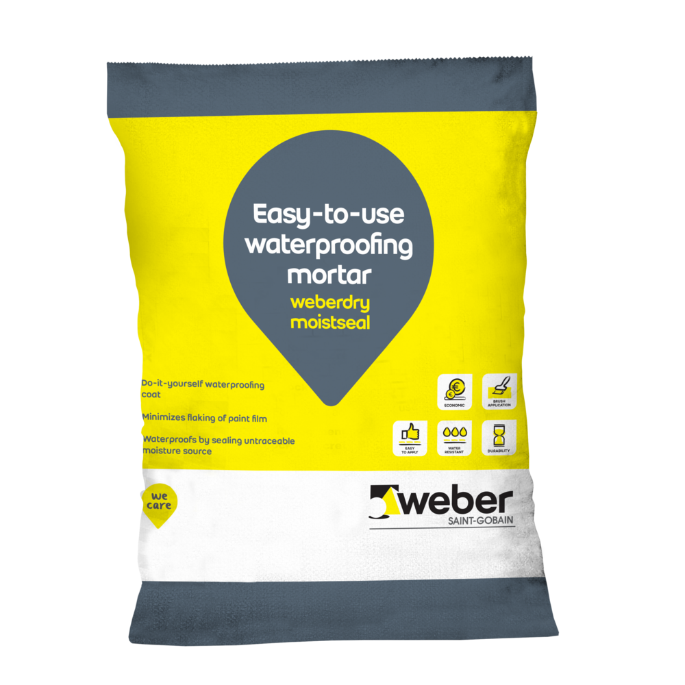 Easy to use wall waterproofing product | Weber Saint Gobain
