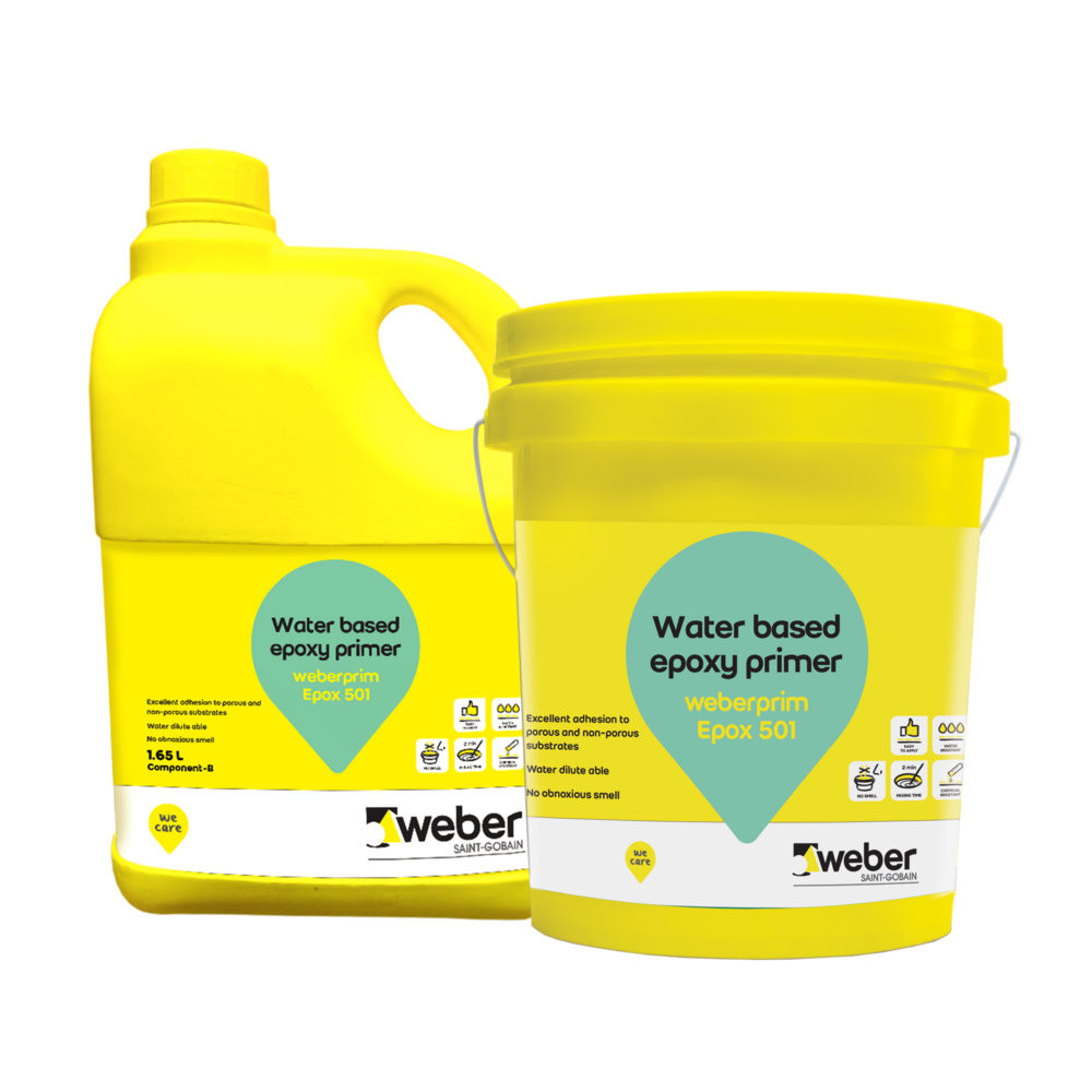 Best epoxy primer for waterproofing | Weber Saint Gobain