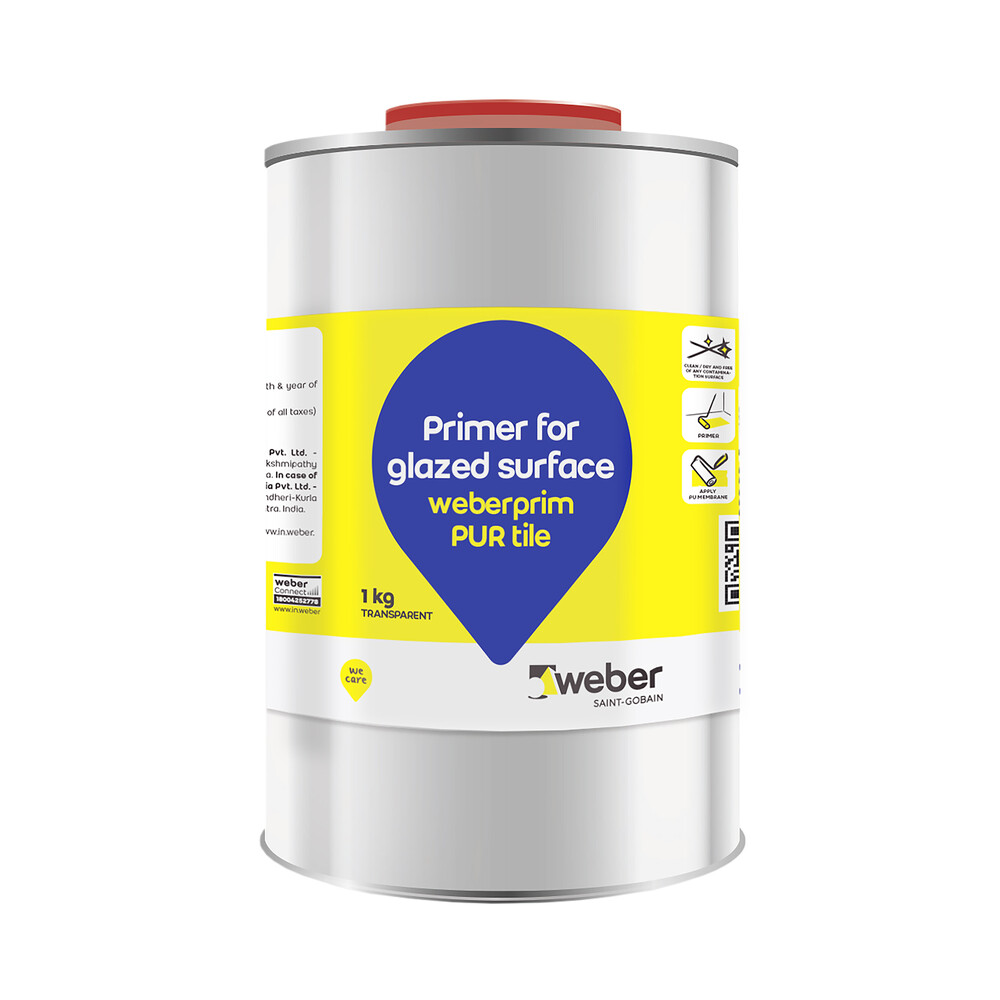 Best waterproofing primer for tiles | Weber Saint Gobain