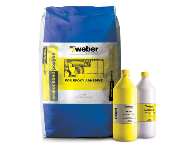 Epoxy Tile Adhesive| weber epoxy adhesive| Saint-Gobain Weber India