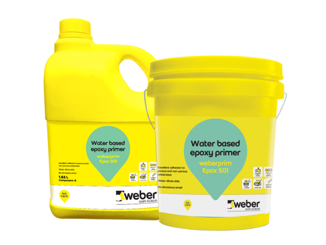 Best epoxy primer for waterproofing | Weber Saint Gobain