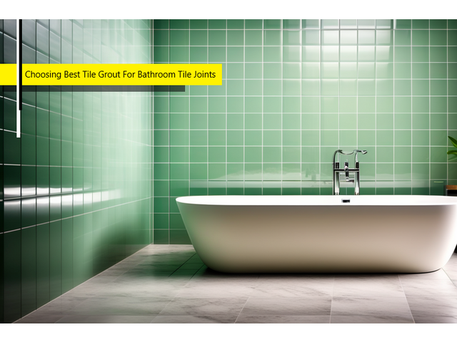 Bathroom Tile Grout | How To Choose The Best Joint Filler