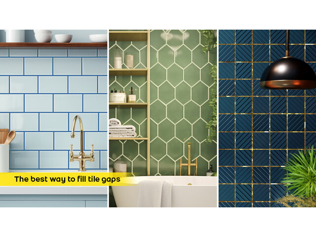 What is the best way to fill gaps between tiles? | Saint-Gobain Weber India